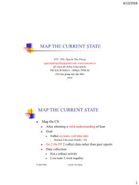 Bài giảng Lean production systems - Chapter 8: Map the current state ...