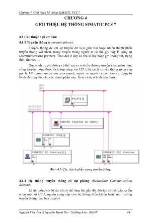 Giáo trình Mạng truyền thông trong công nghiệp - Chương 4: Giới thiệu ...