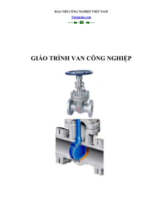 Giáo trình Van công nghiệp